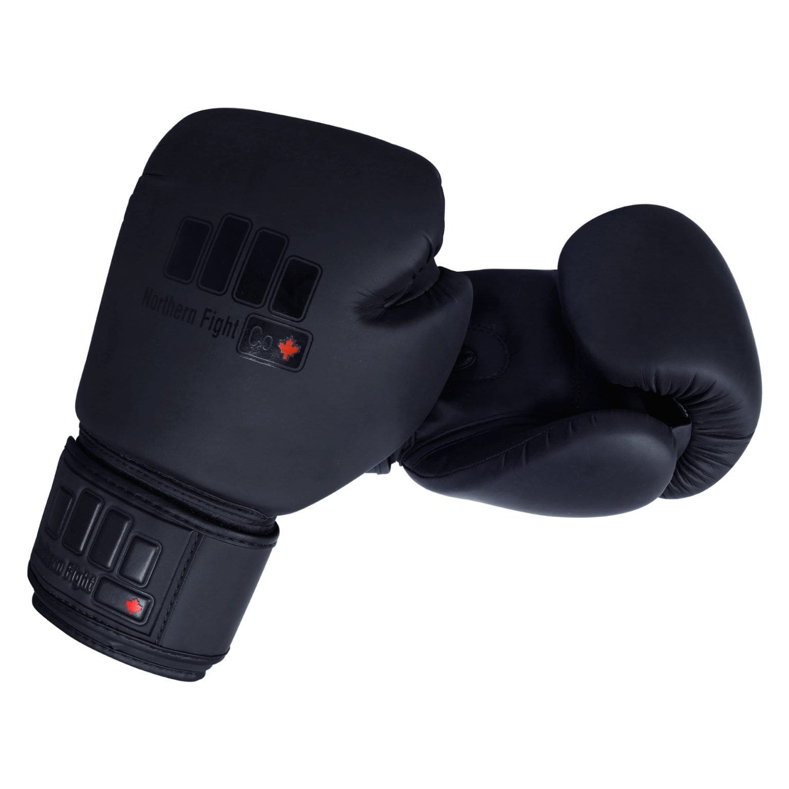 NFC Matte Black Boxing Gloves – Warrior Fight Store