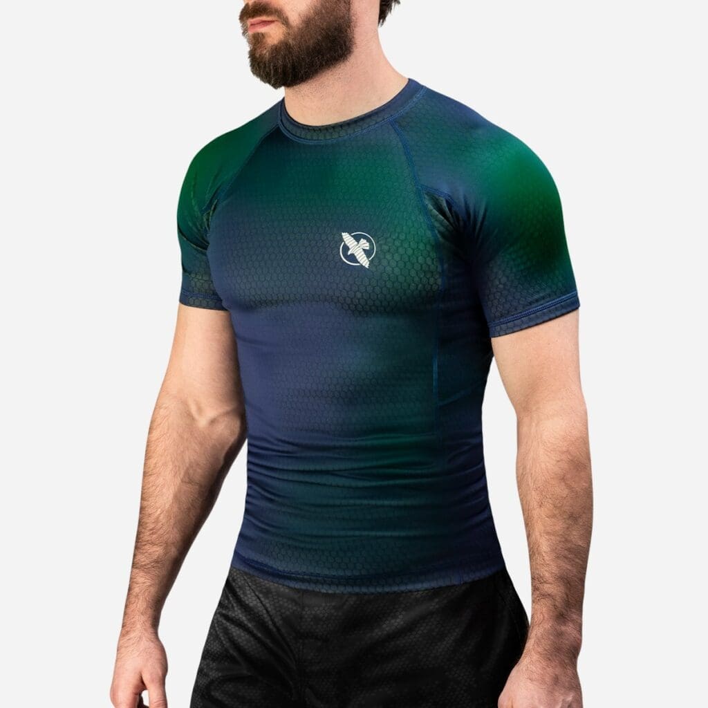 Hayabusa Fusion Short Sleeve Rash Guard – Multiple Colours – Warrior ...